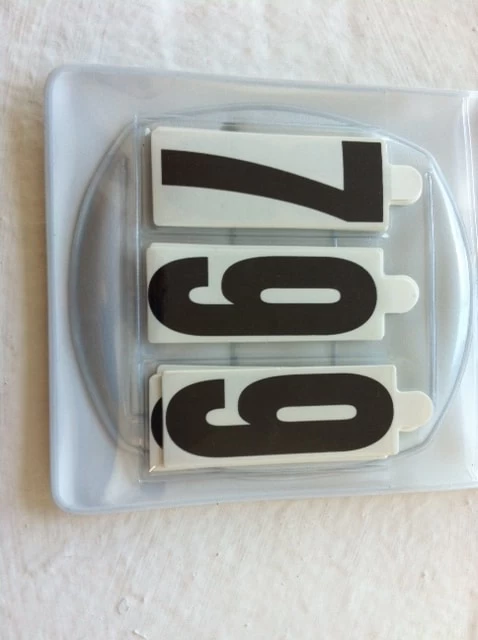 Stylish Yet Affordable Competition Number Badge - Ideal for Everyone.